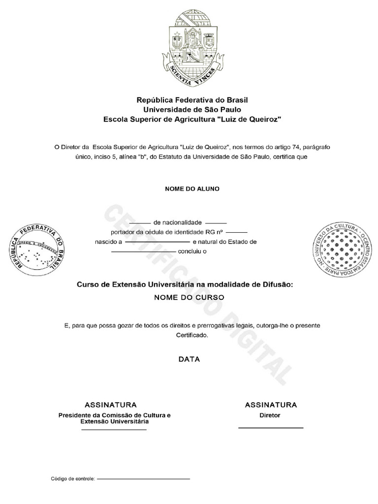 Certificado-Essential-MBA-USP-Esalq | PDF