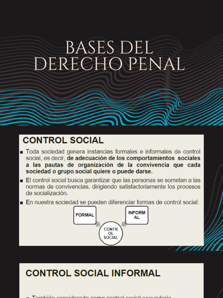 Bases Del Derecho Penal | PDF