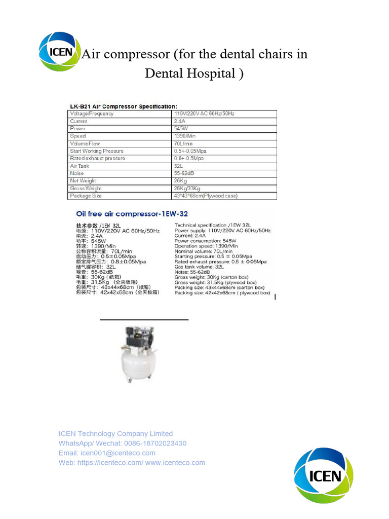 Air Compressor Catalog ICEN | PDF
