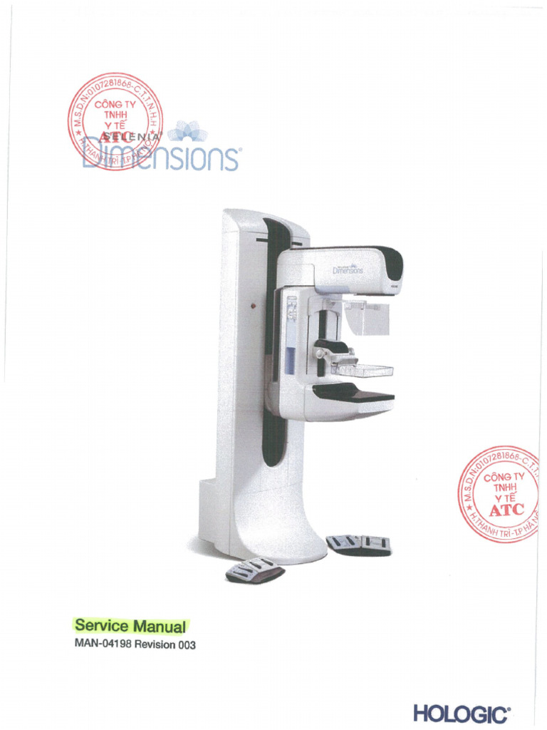 2.1 Selenia Dimensions Service Manual - Tiếng Anh | PDF