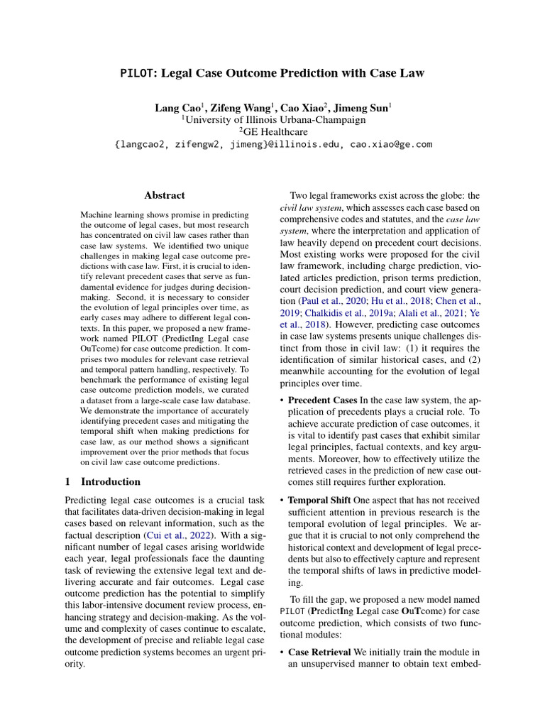 Prediction of Legal Law Systems | PDF | Artificial Intelligence ...