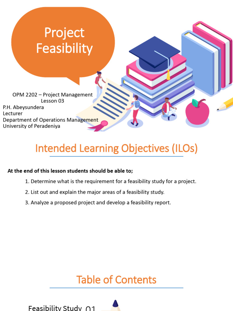 Lesson 03 - Project Feasibility | PDF | Feasibility Study | Business