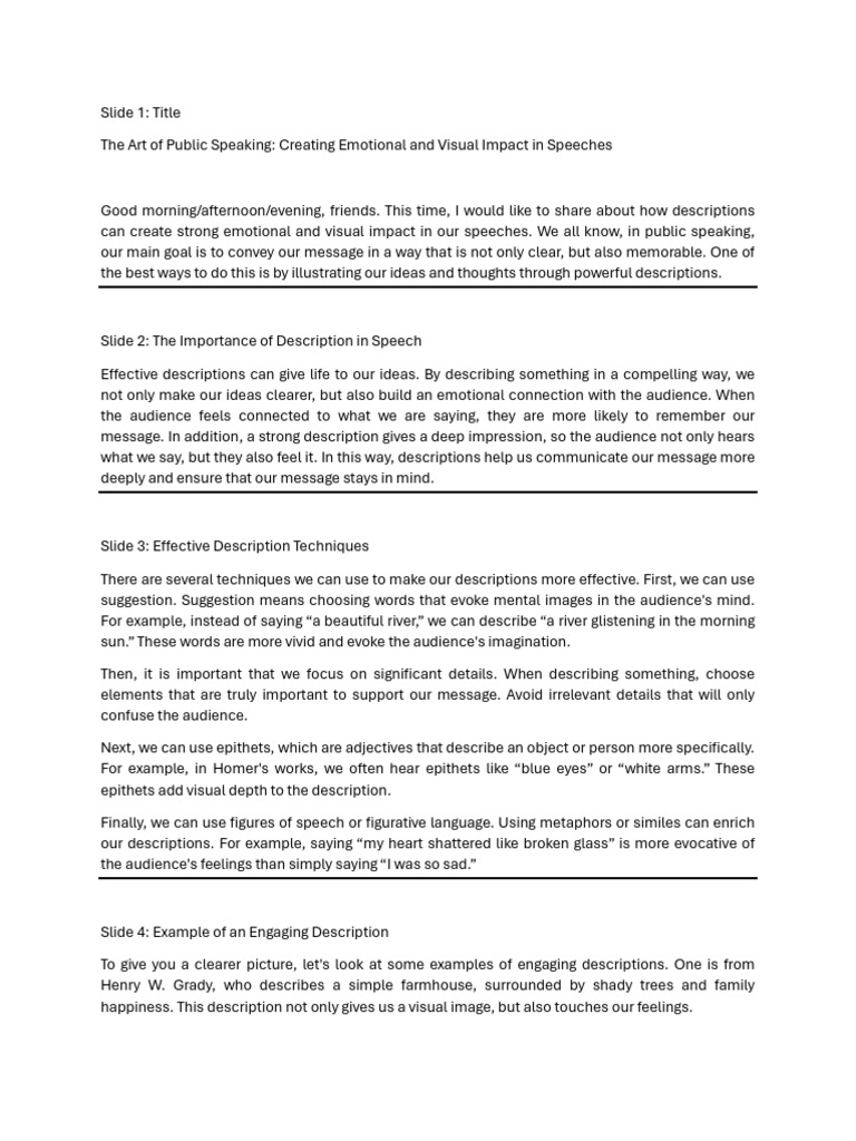 Prom | PDF | Mind | Public Speaking