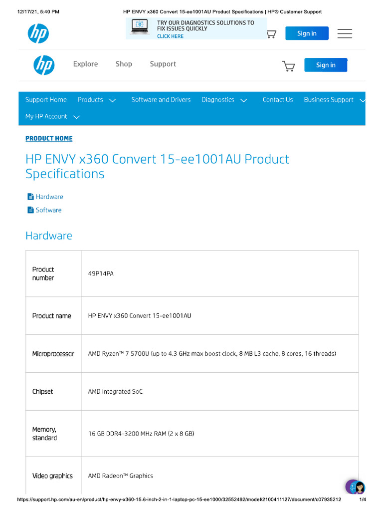 HP-Specs | PDF