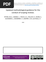 PRISMA-ScR Fillable Checklist | PDF | Systematic Review | Research Methods