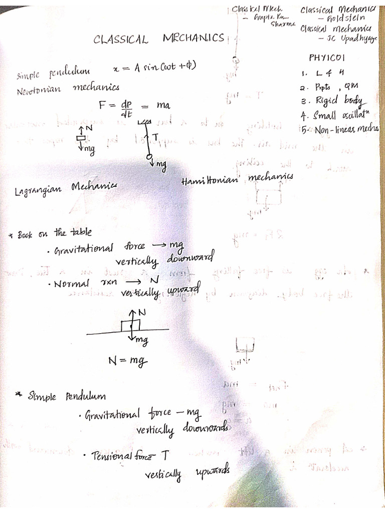Classical Mechanics | PDF