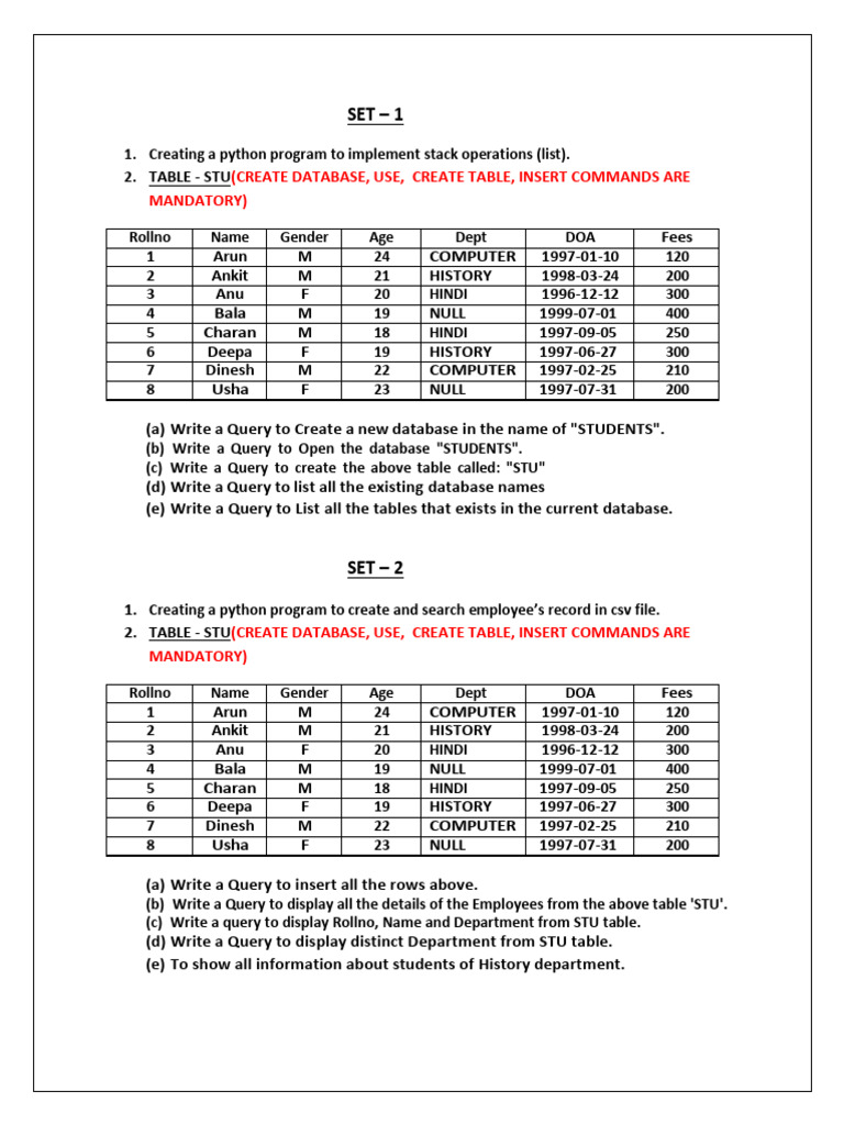 SET QP | PDF | Databases | Data Management SET QP | PDF | Databases | Data Management