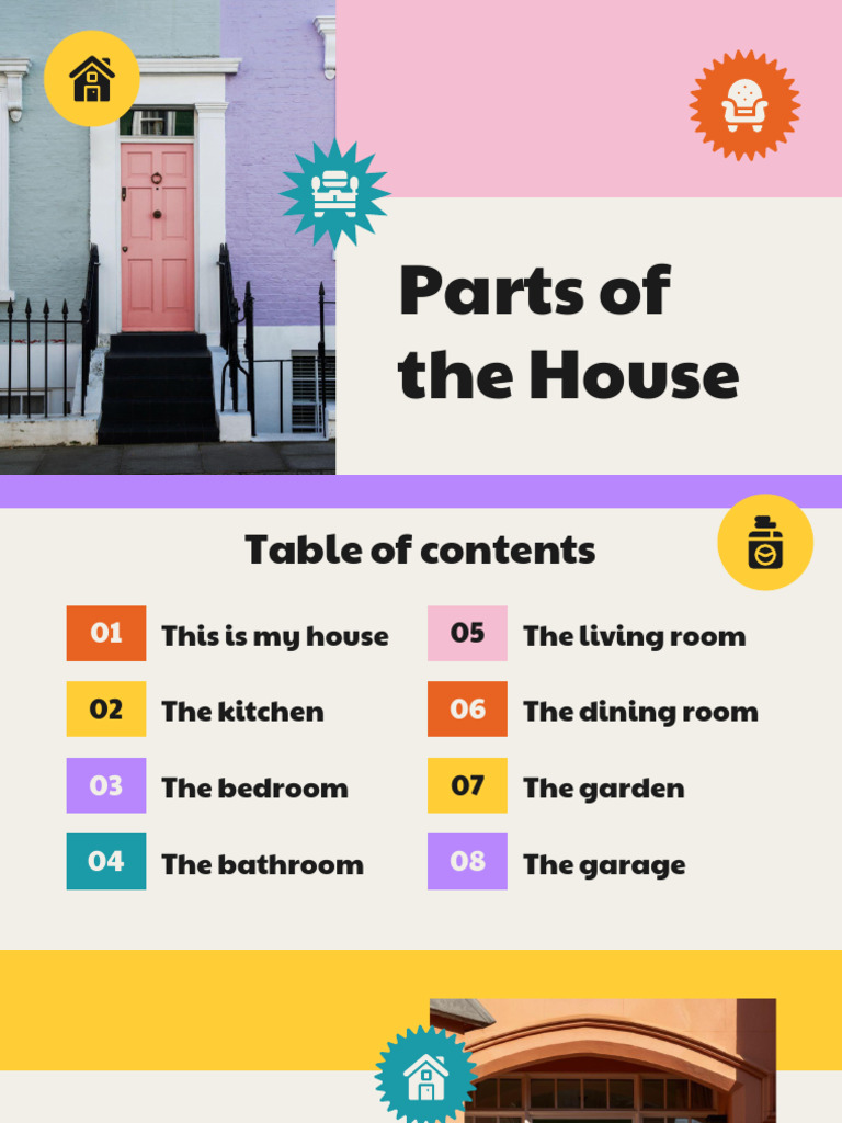Parts of the House | PDF | Bathroom | Bedroom