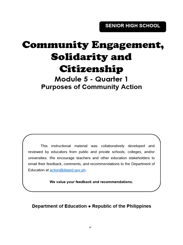 Module 5 Community Engagement Tablada | PDF | Poverty | Poverty ...