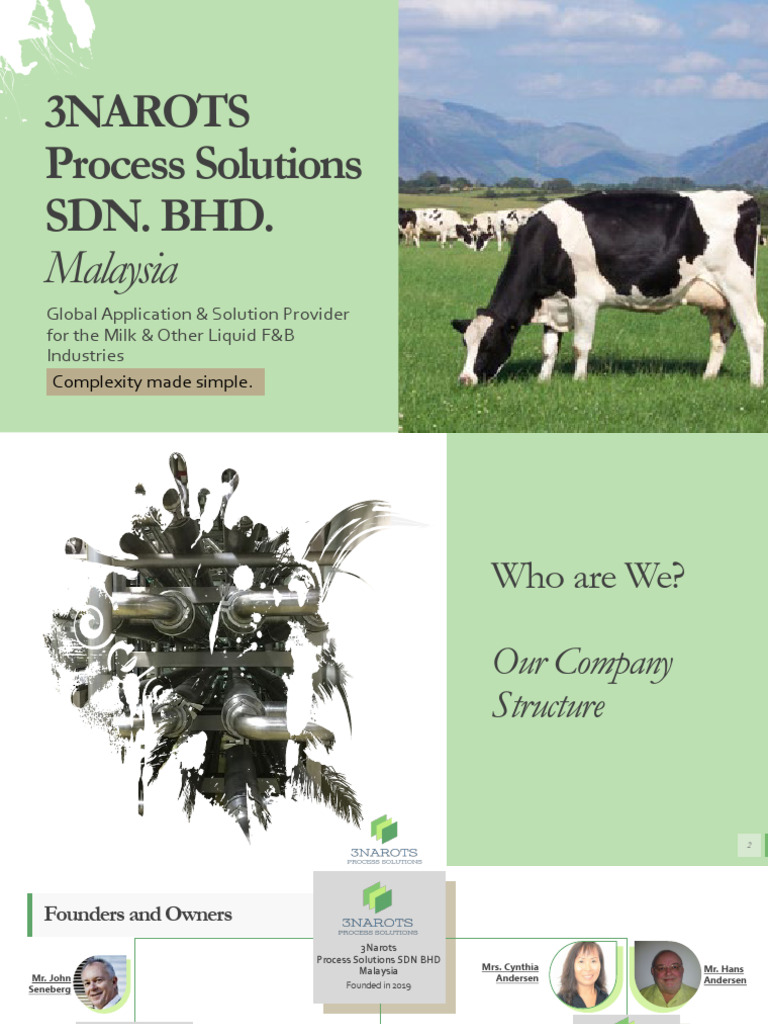 3narots Process Solutions SDN BHD Introd | PDF | Soybean