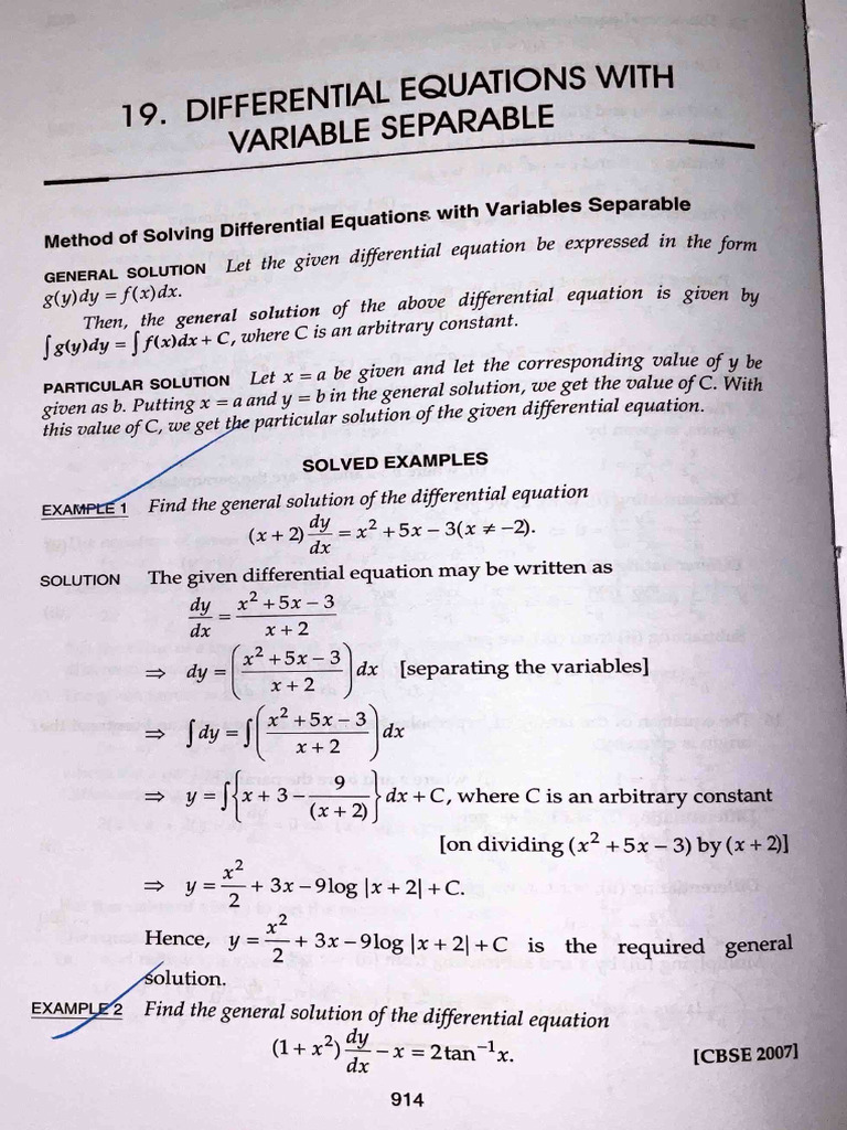 Differential Equations PDF | PDF