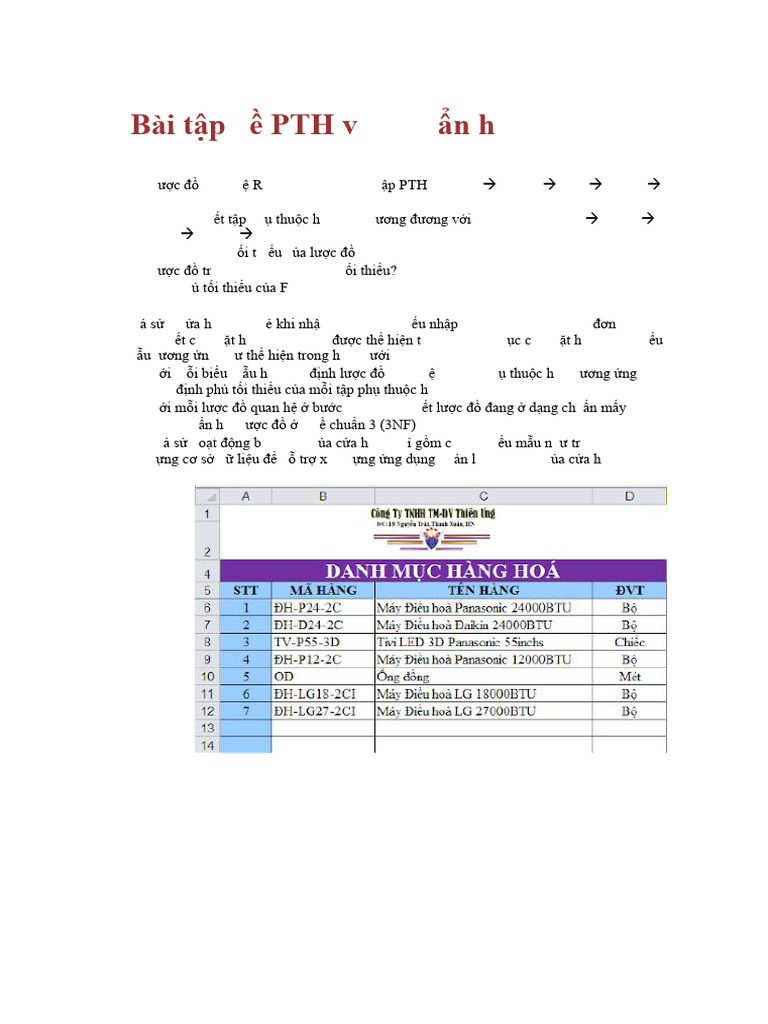 BaitapCh4 PTH DangChuan | PDF
