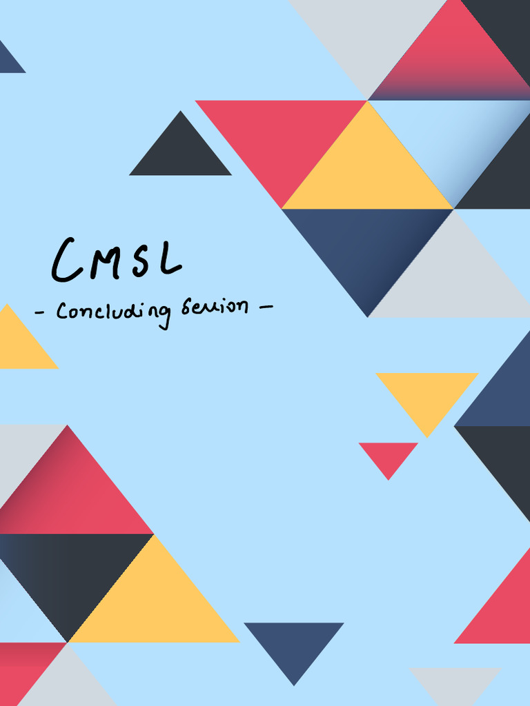 Concluding Session | PDF