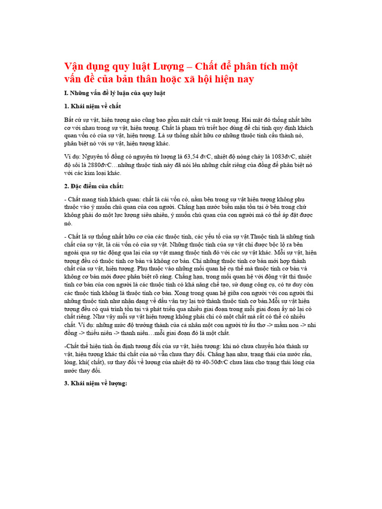 van-dung-quy-luat-luong-chat-triet-hoc-mac-lenin-truong-dai-hoc-lao-do-75642 | PDF