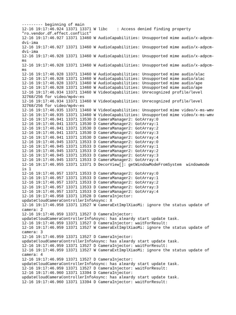 Log Cat 1734353266786 | PDF | Software Engineering | Software
