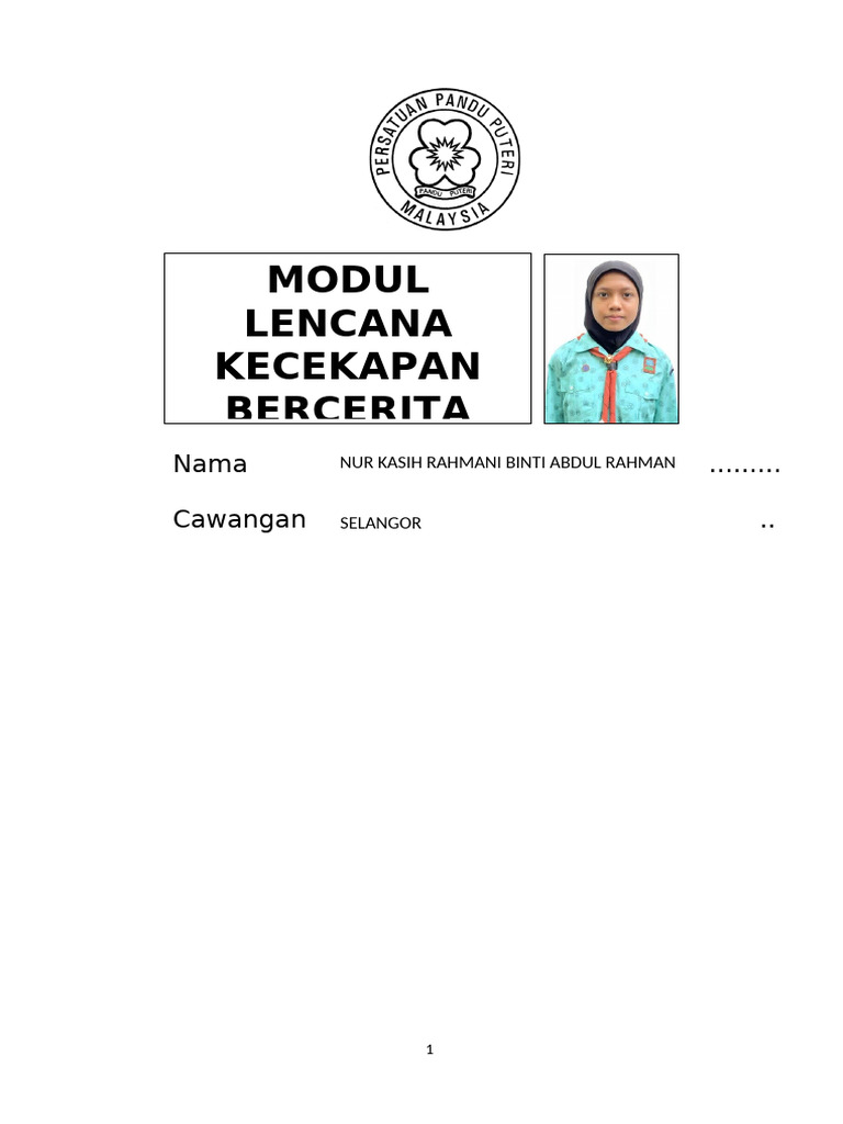 1.8 MODUL LK Bercerita | PDF
