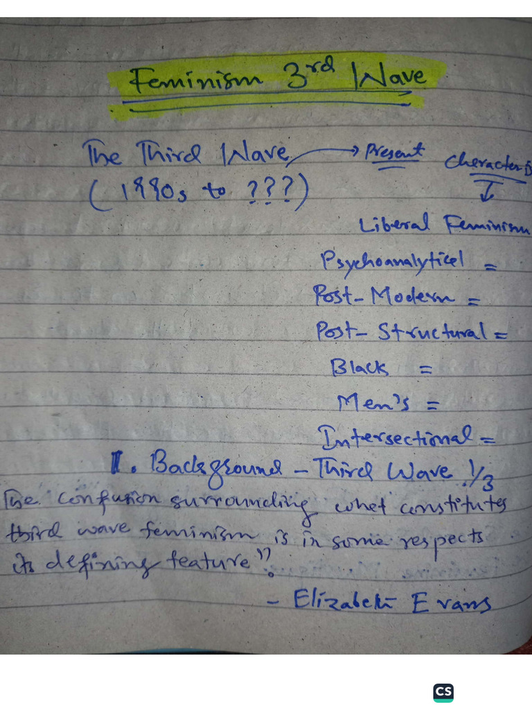 3rd Wave of Feminism PDF | PDF