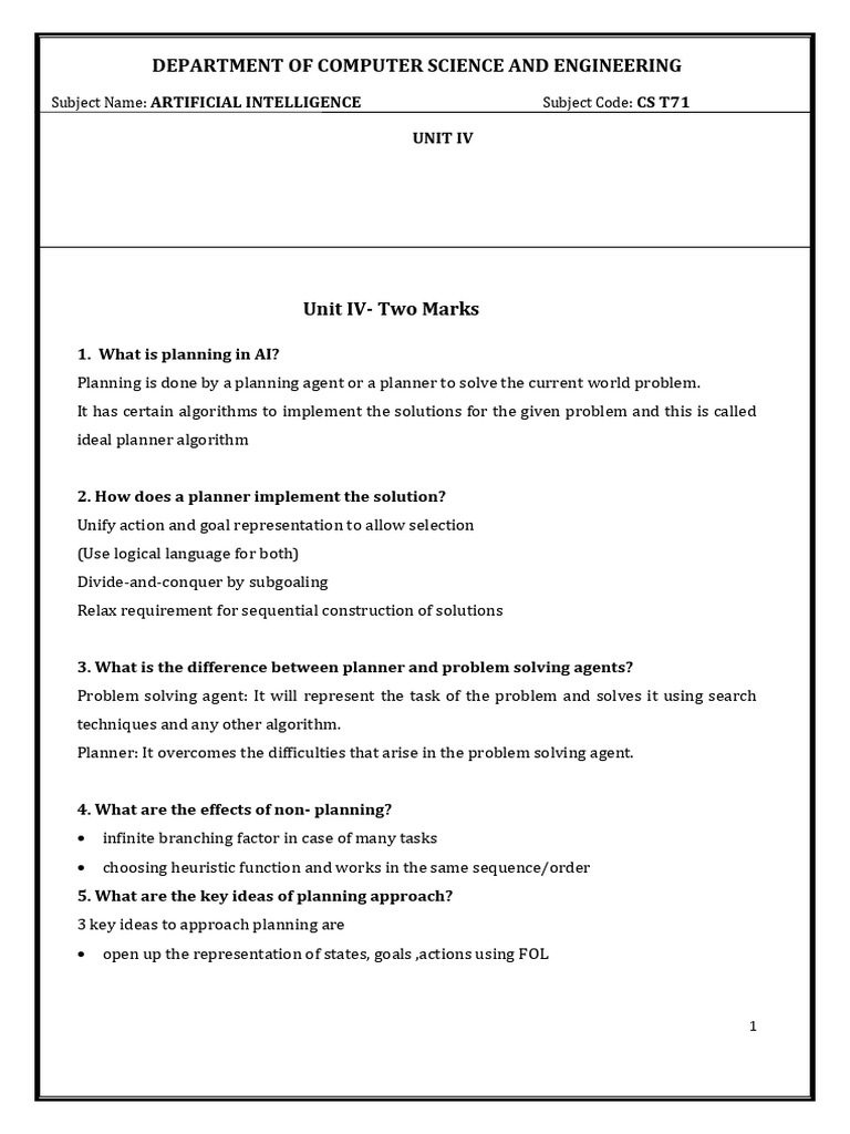 AI Unit 4 NEW | PDF | Artificial Intelligence | Intelligence (AI ... AI Unit 4 NEW | PDF | Artificial Intelligence | Intelligence (AI ...