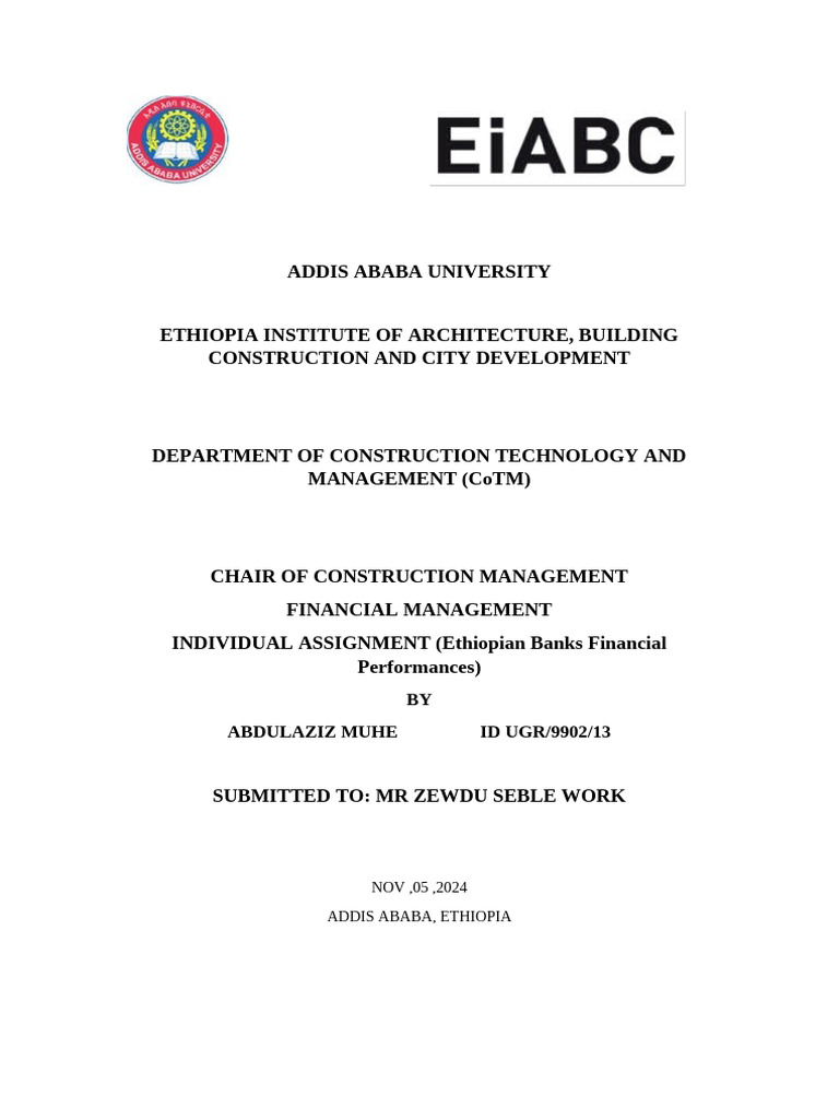 Financial Assignment | PDF | Expense | Taxes