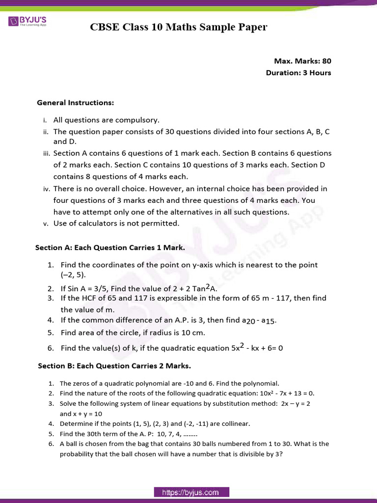 Class 4 Maths Question Paper PDF | PDF | Quadratic Equation | Triangle
