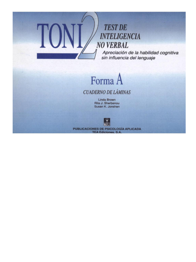 4. Laminas Tony 2 (Forma a y b) | PDF