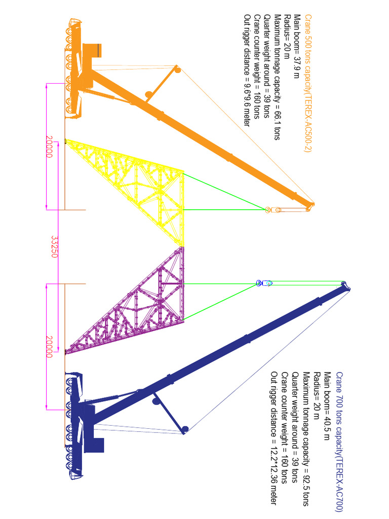 Lifting Plan Drawing (1) | PDF