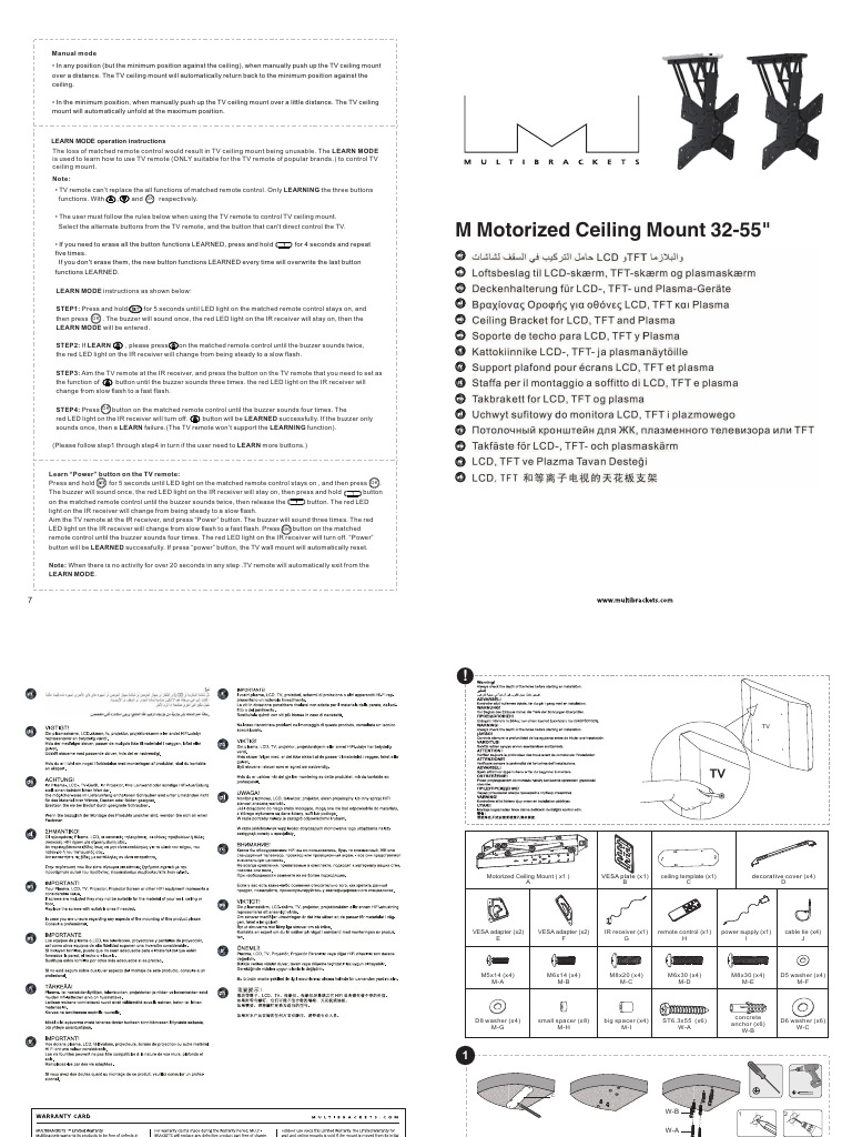 1028 - Manual - IR - Model Con Fig | PDF | Remote Control | Equipment