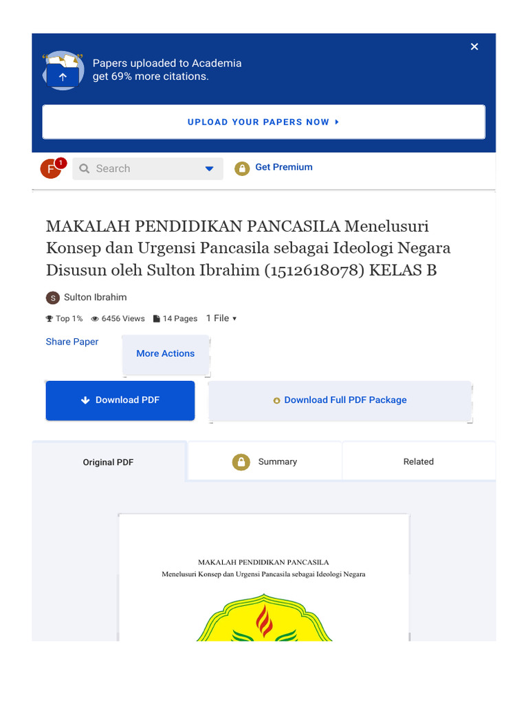Makalah Pendidikan Pancasila Menelusuri Konsep Dan Urgensi Pancasila Sebagai Ideologi Negara ...