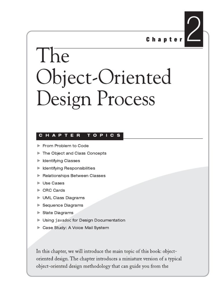 Chapter 2 of Object Oriented Programming | PDF