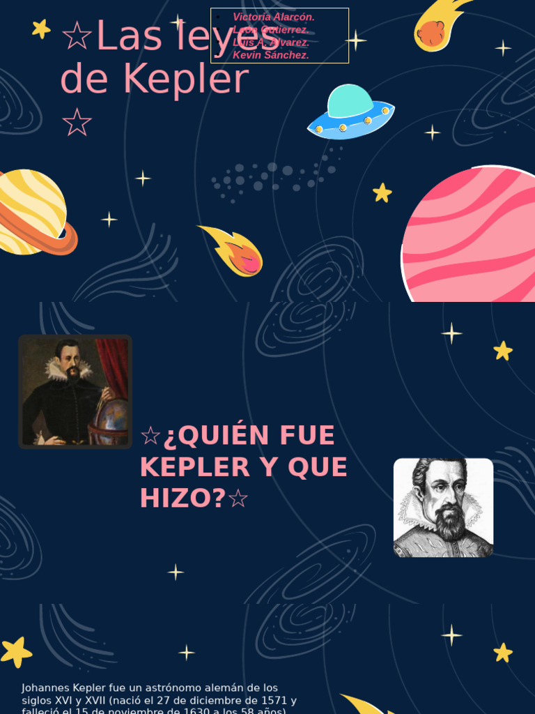 Las Leyes de Kepler | PDF | Elipse | Orbita