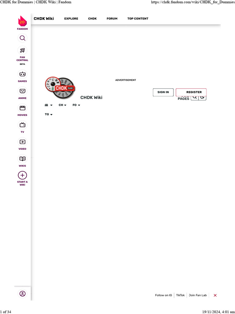CHDK For Dummies - CHDK Wiki - Fandom | PDF | Raw Image Format | Digital Single Lens Reflex Camera