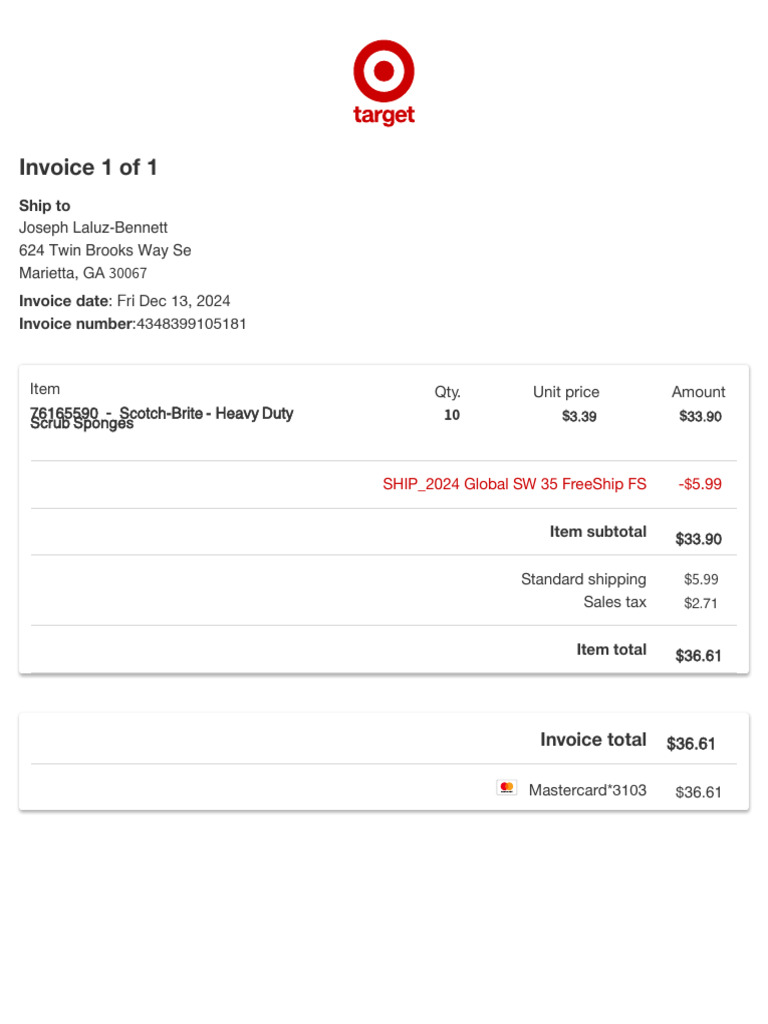 B01hjmajx4 Dawn Invoice | PDF
