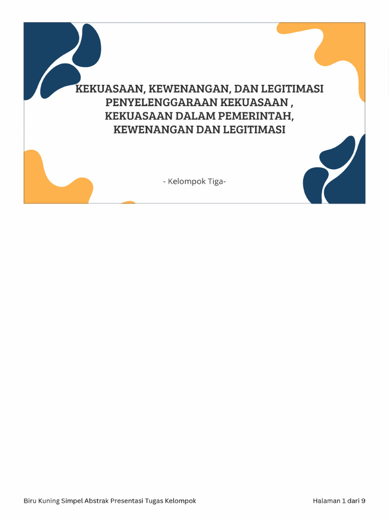 Pemerintahan Nasional Pdf