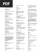 Frozen Script (Complete) | PDF