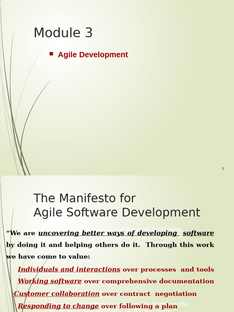 Chapter-3-Agile-Process-Model (Software Engineering) | PDF | Agile ...