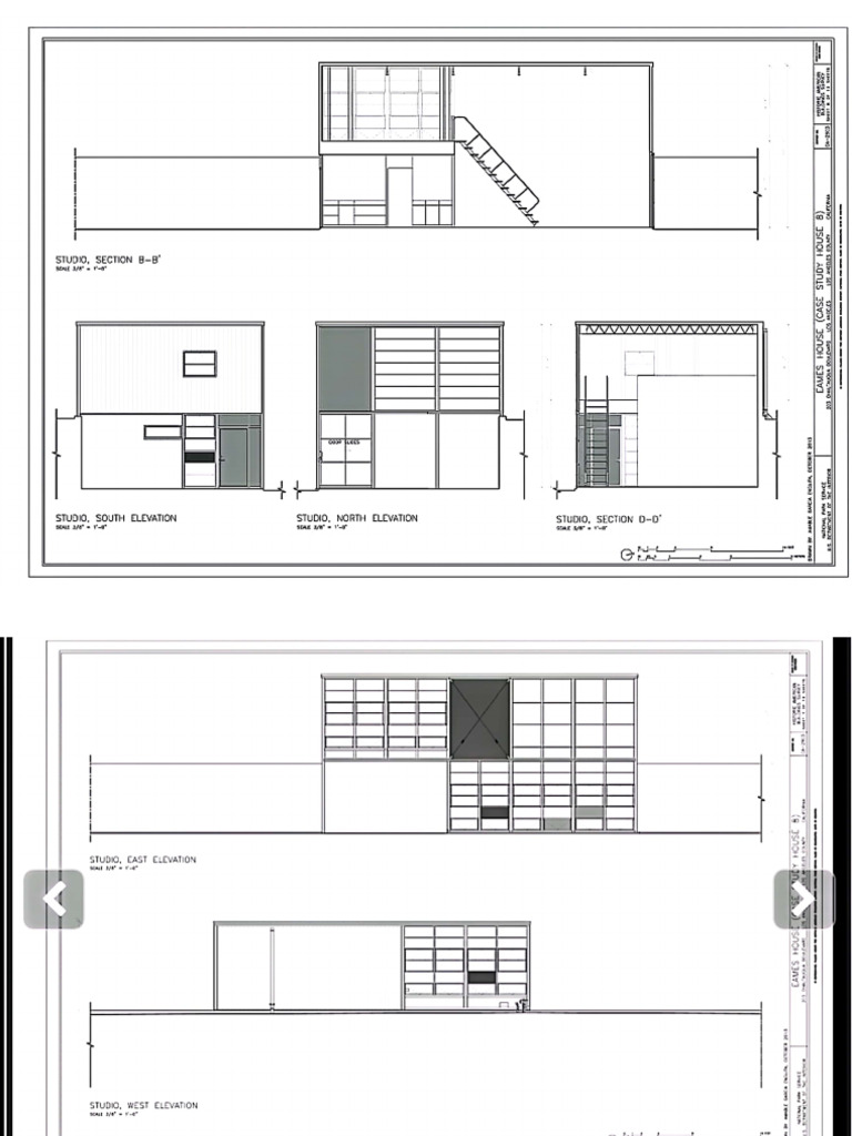 Studio Sections and Elevations | PDF