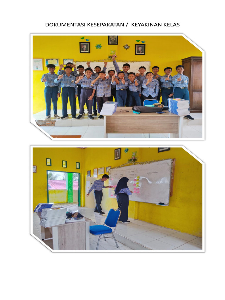 Dokumentasi Kesepakatan Kelas | PDF