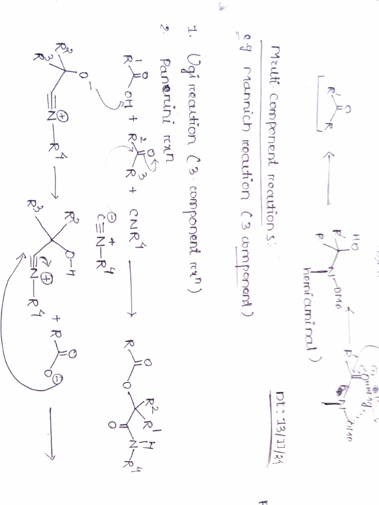Ugi Reaction | PDF