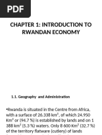 Vision 2050 | PDF | Agriculture | Rwanda