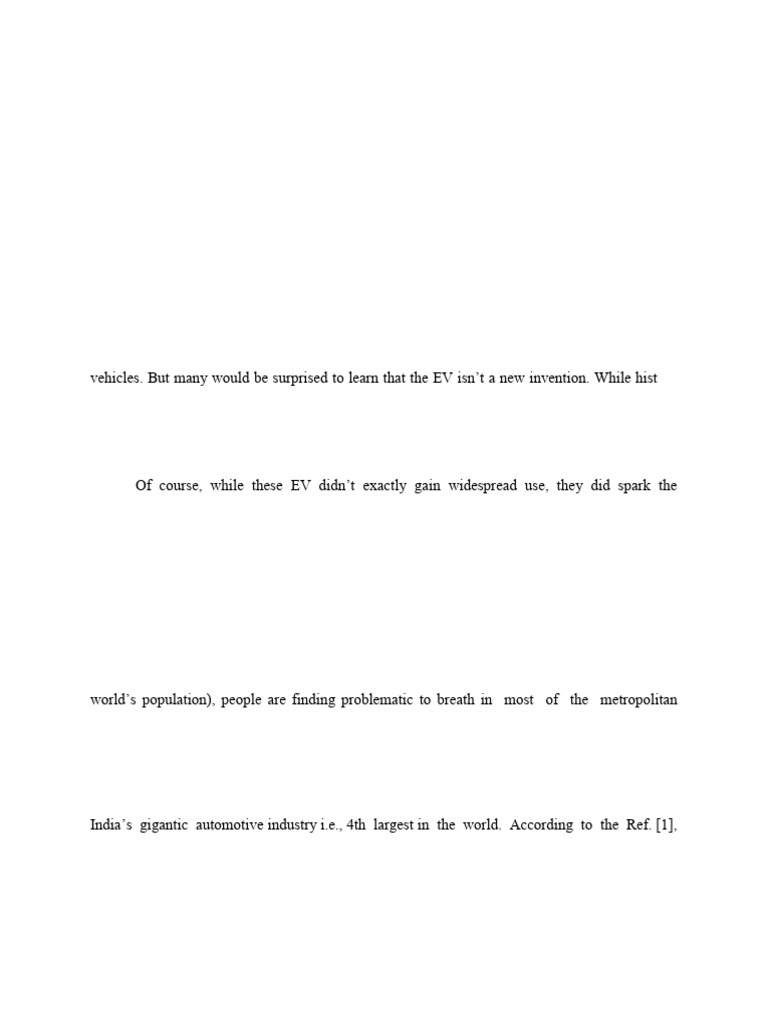 IEHV unit 1 | PDF | Electric Vehicle | Electric Car