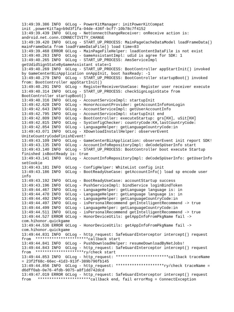 Log Analysis for GameCenter Startup | PDF | Software Development ...