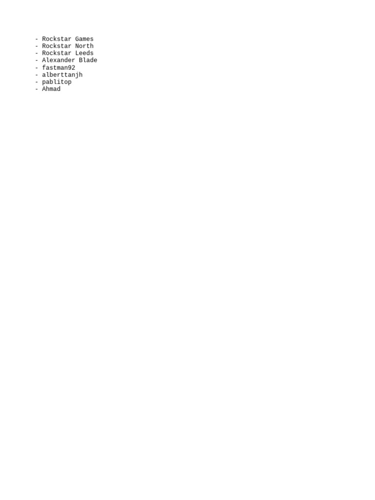 Credits | PDF