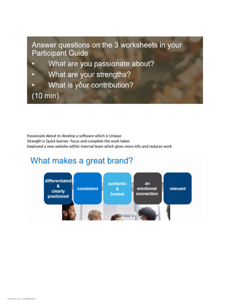 Personal Brand | PDF