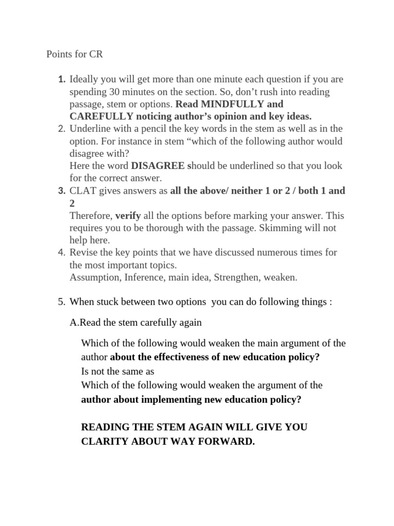 Revision Points 1 | PDF | Logic | Cognitive Science