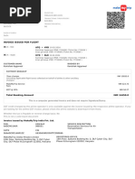 Indigo Tax Invoice Details | PDF | Airport | Services (Economics)