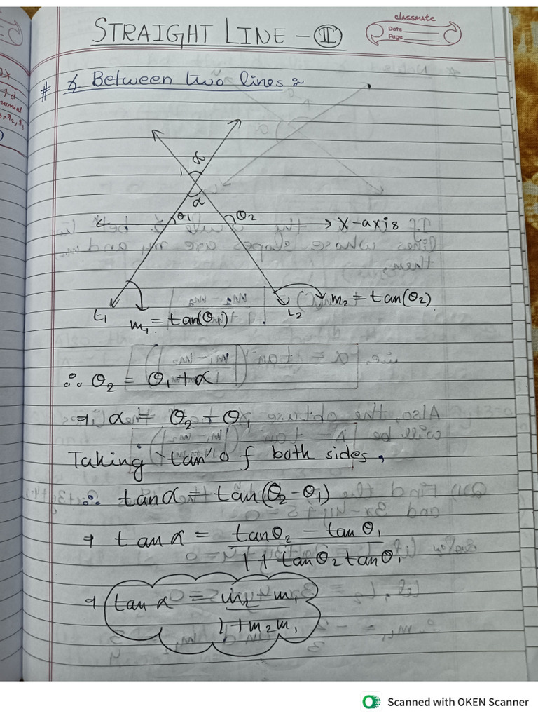 Xi-Straight Lines Part 2 (Complete) | PDF