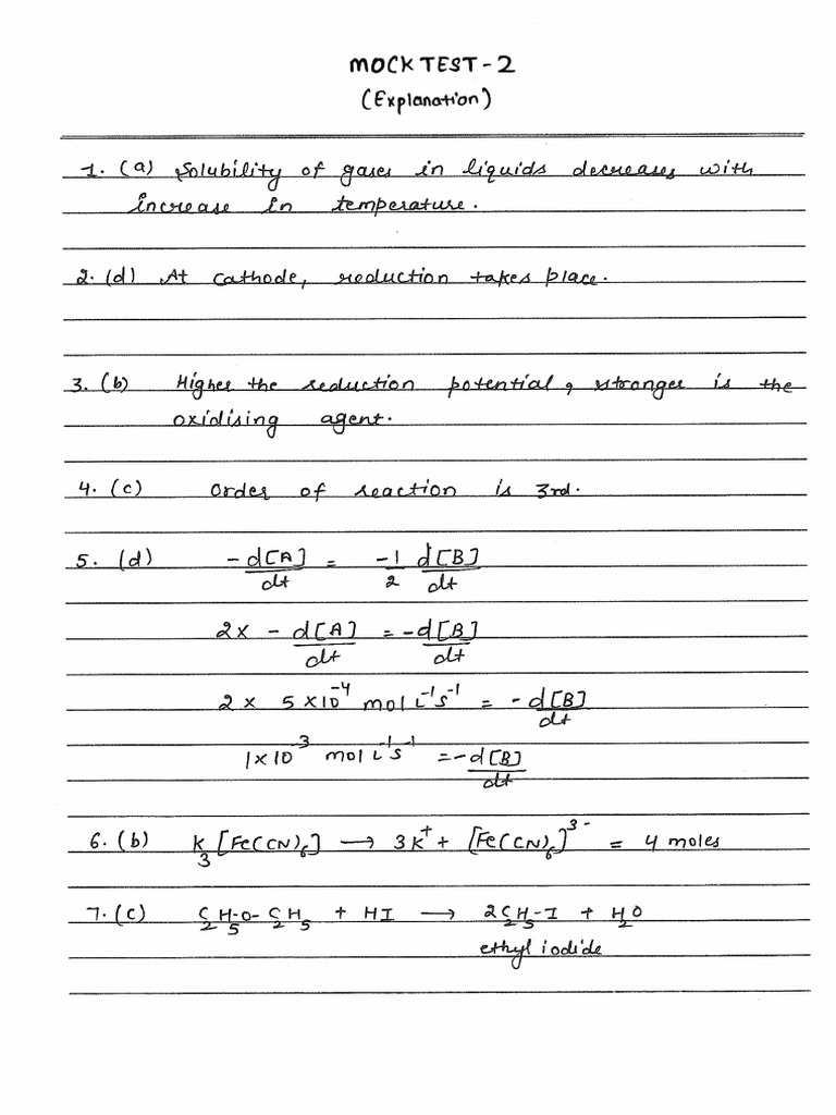 Mock Test - 2 | PDF
