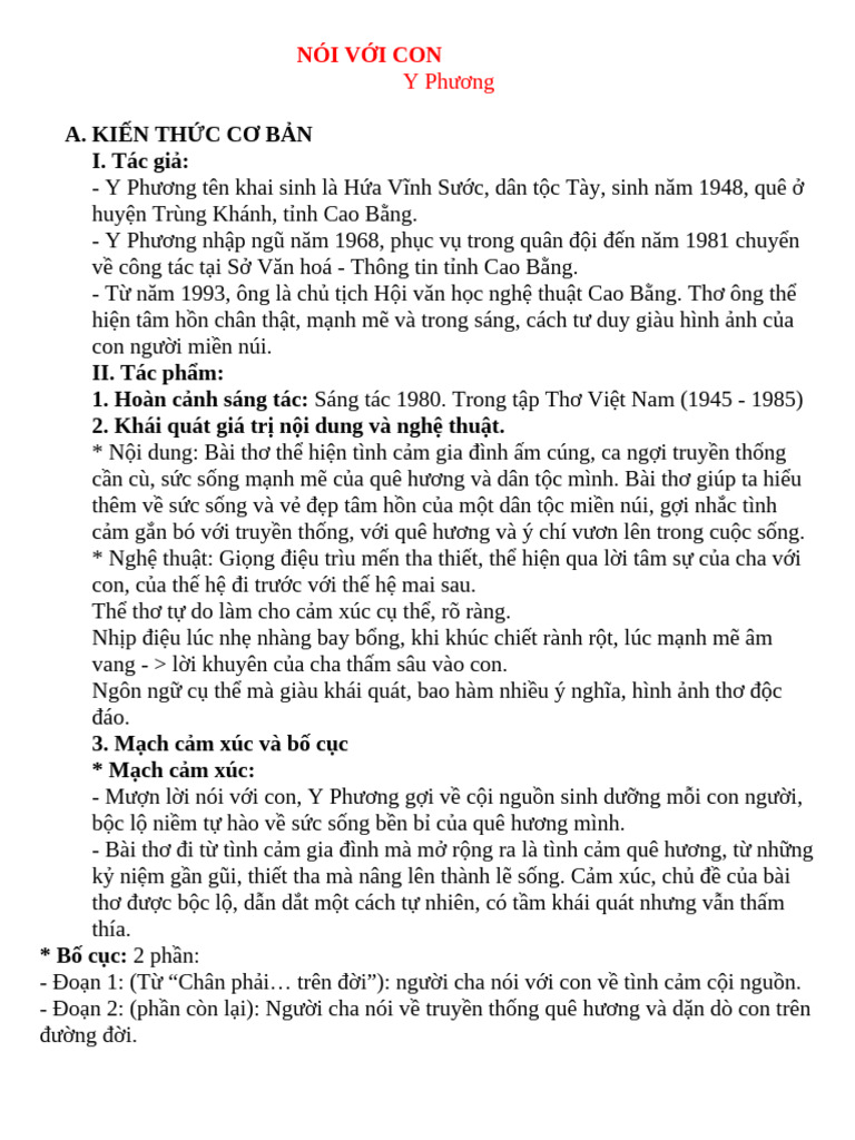 Nói V I Con 2 | PDF