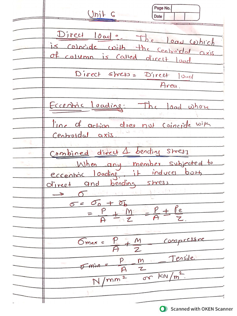 SM Unit 6 Formulaes | PDF