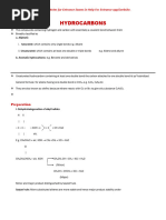 Hydrocarbons One Shot for JEE Aspirants | PDF | Chemical Compounds ...